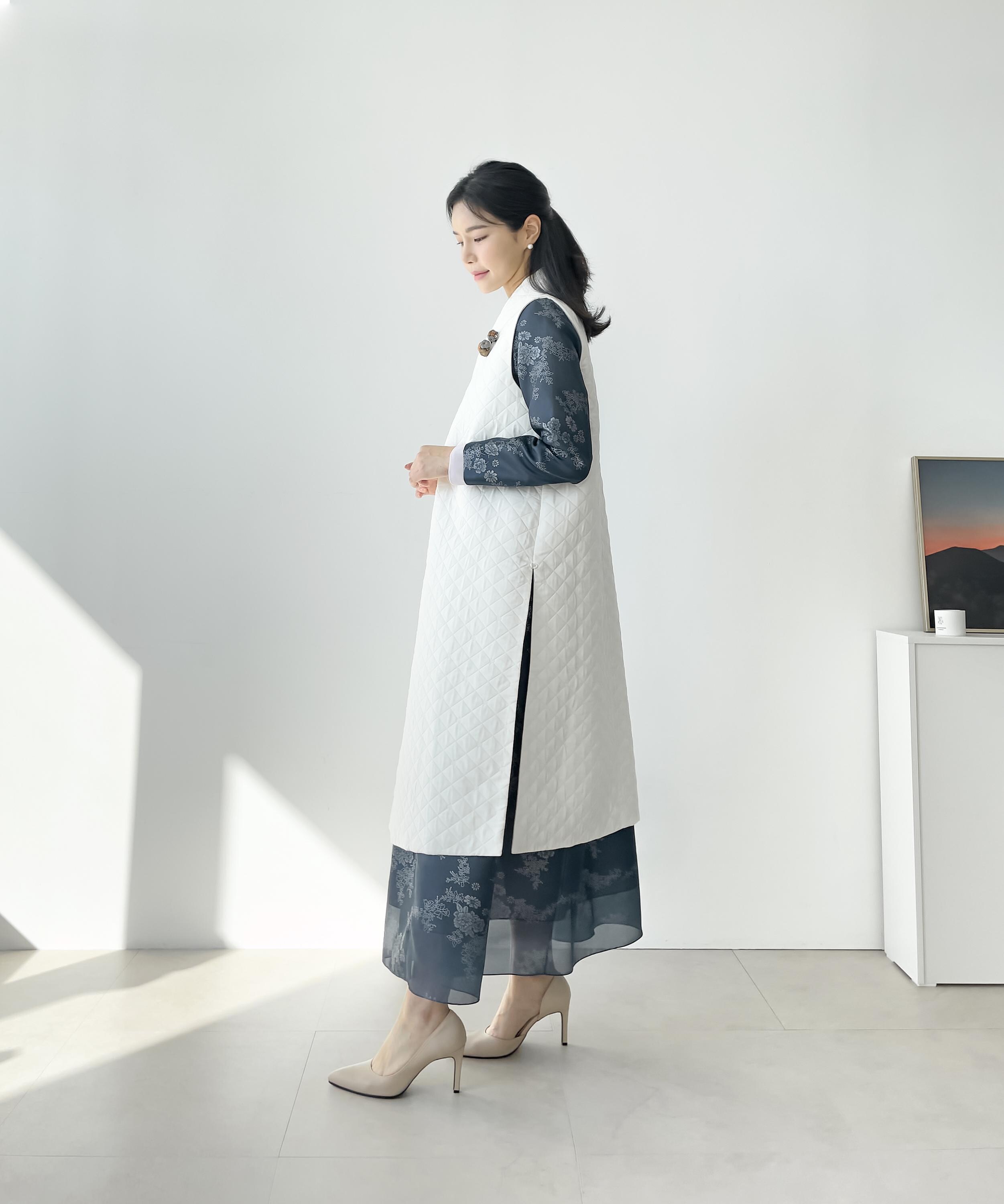 Korean Women's Modern Hanbok Daily Hanbok for Fall and Winter- Nubim ...