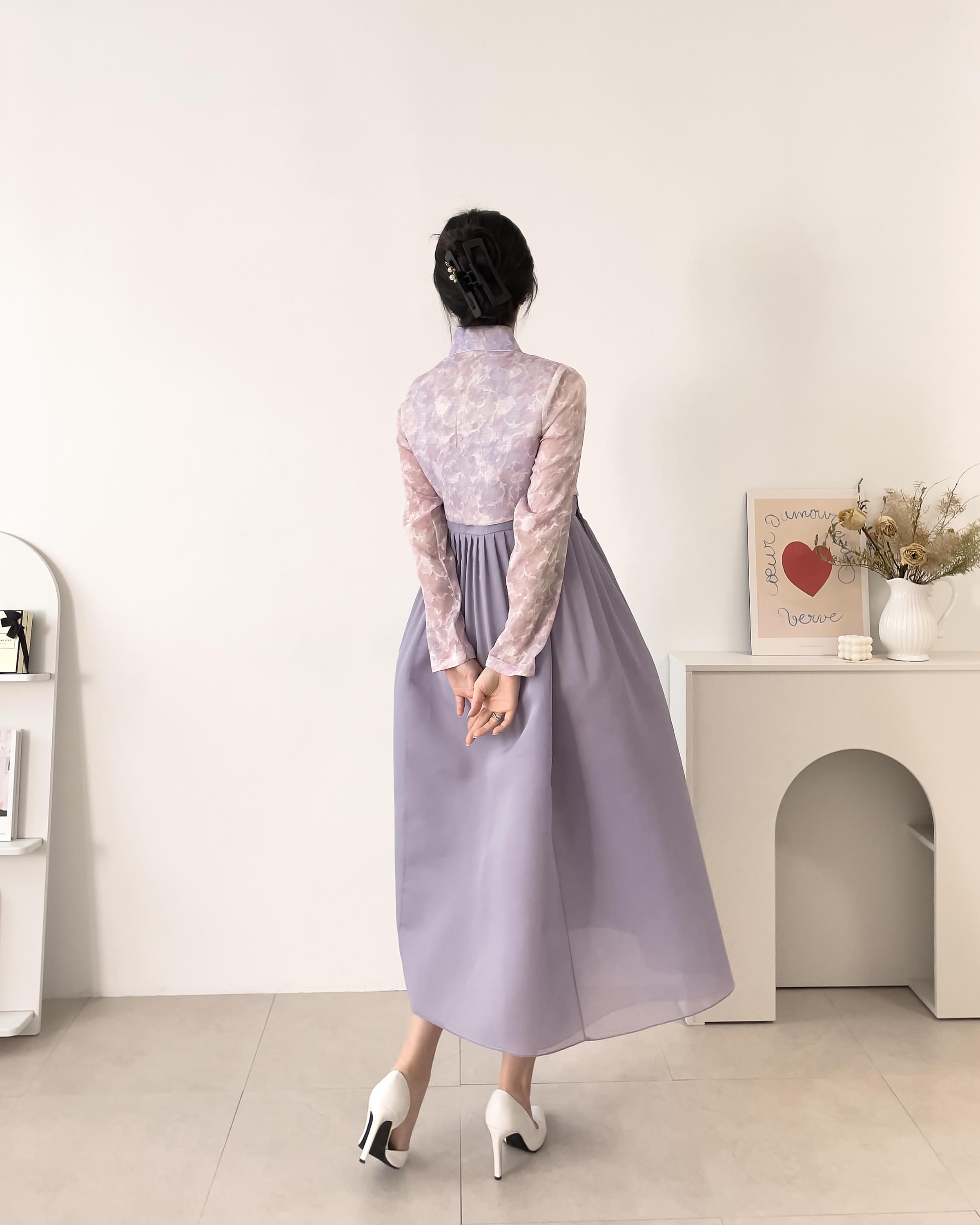 Korean Women's Modern Hanbok Daily Hanbok for Spring- Florenc - Etsy