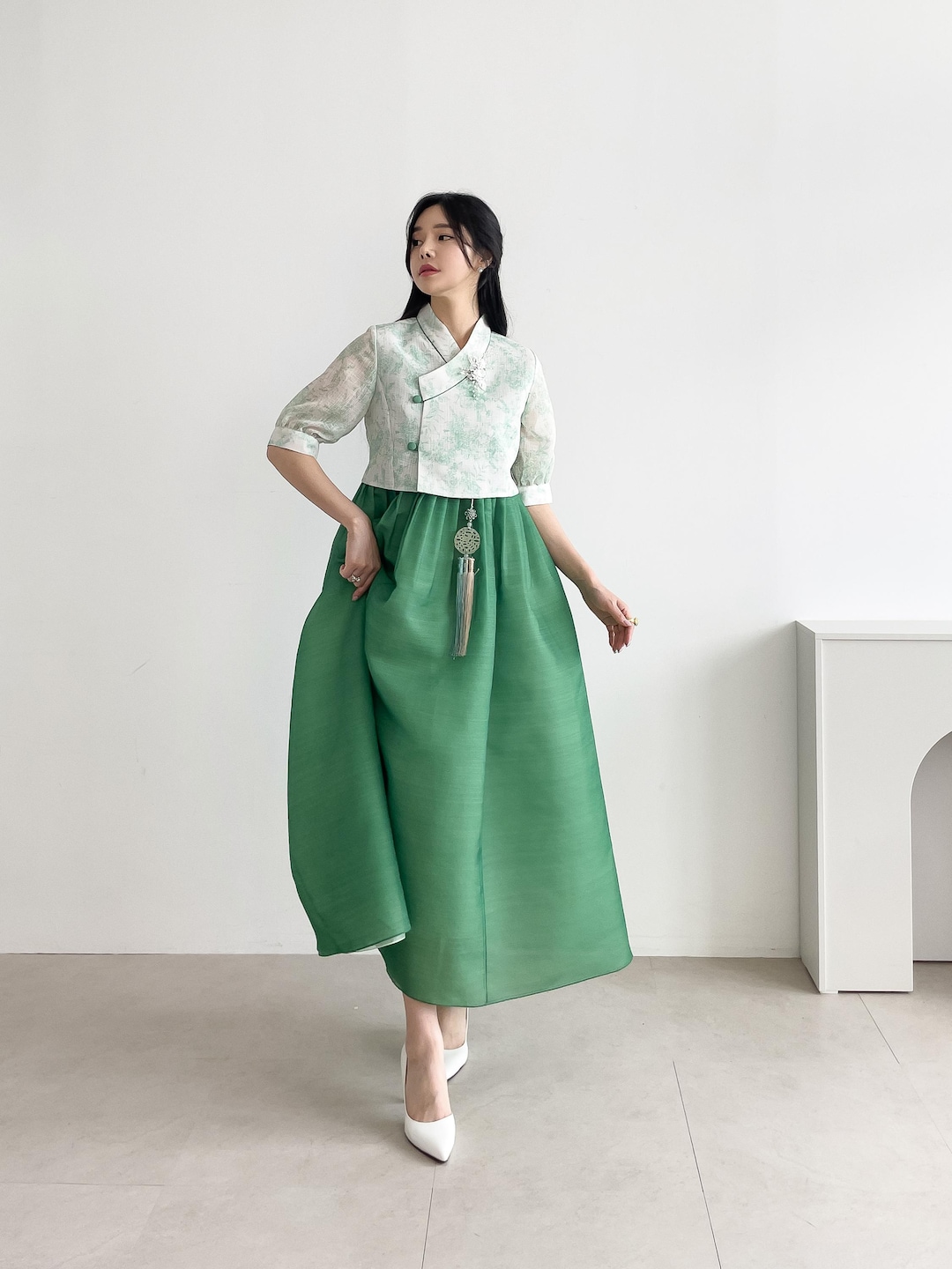Korean Women's Modern Hanbok Daily Hanbok for Summer- Qiana - Etsy