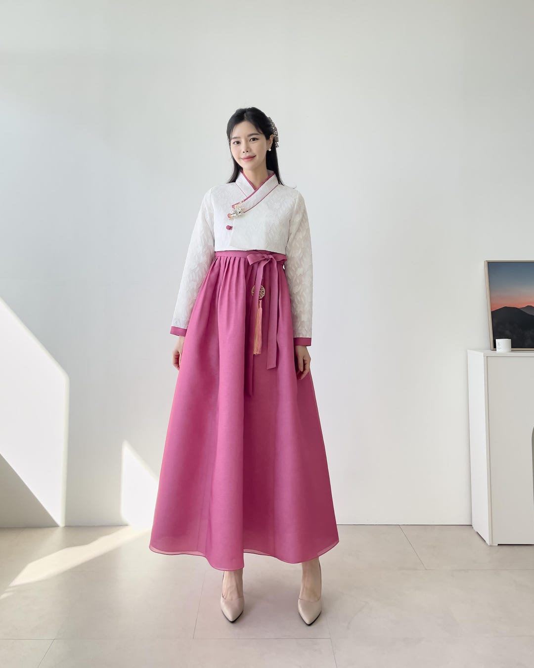 Korean Women's Modern Hanbok Daily Hanbok for Fall and Winter- Sonyar ...