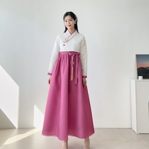 Korean Women's Modern Hanbok Daily Hanbok for Fall and Winter- Sonyar ...