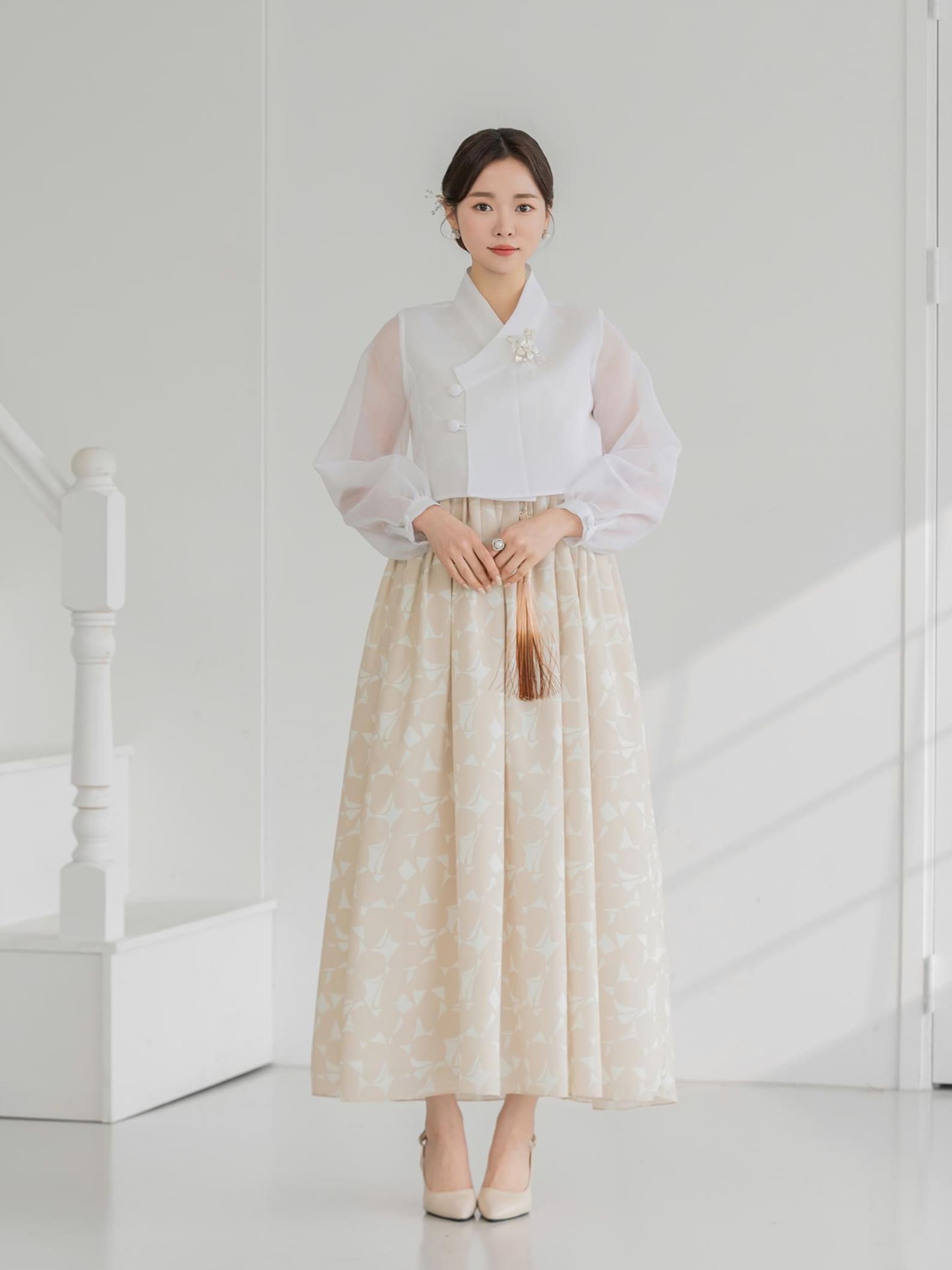 Korean Women's Modern Hanbok Daily Hanbok for Fall and Winter- NO132 ...