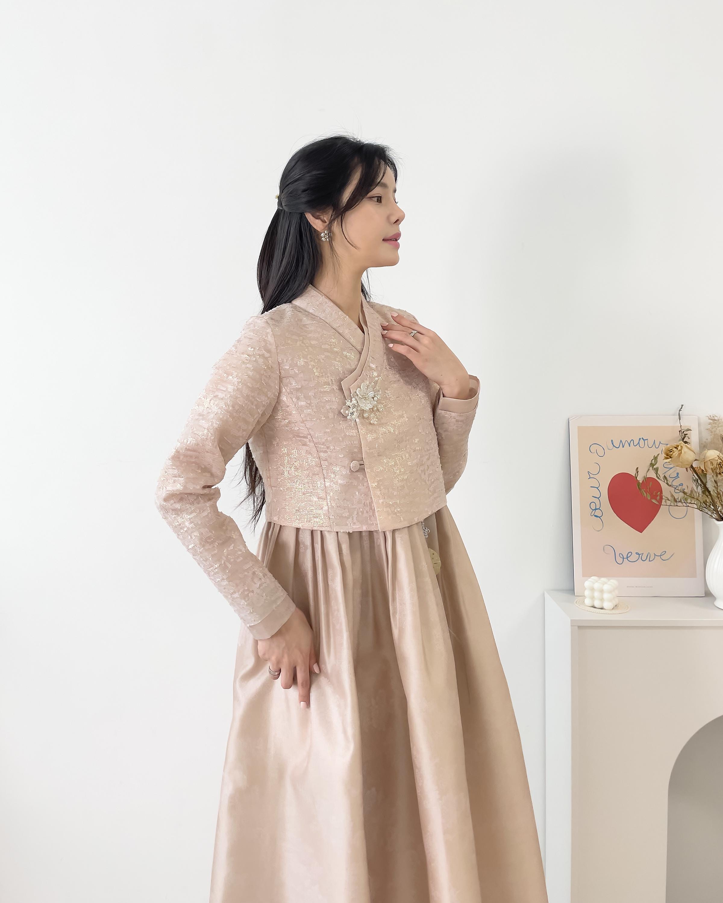 Korean Women's Modern Hanbok Daily Hanbok for Spring- Mirage - Etsy