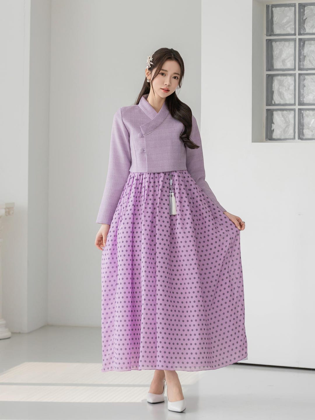 Korean Women's Modern Hanbok Daily Hanbok for Fall and Winter- NO131 ...