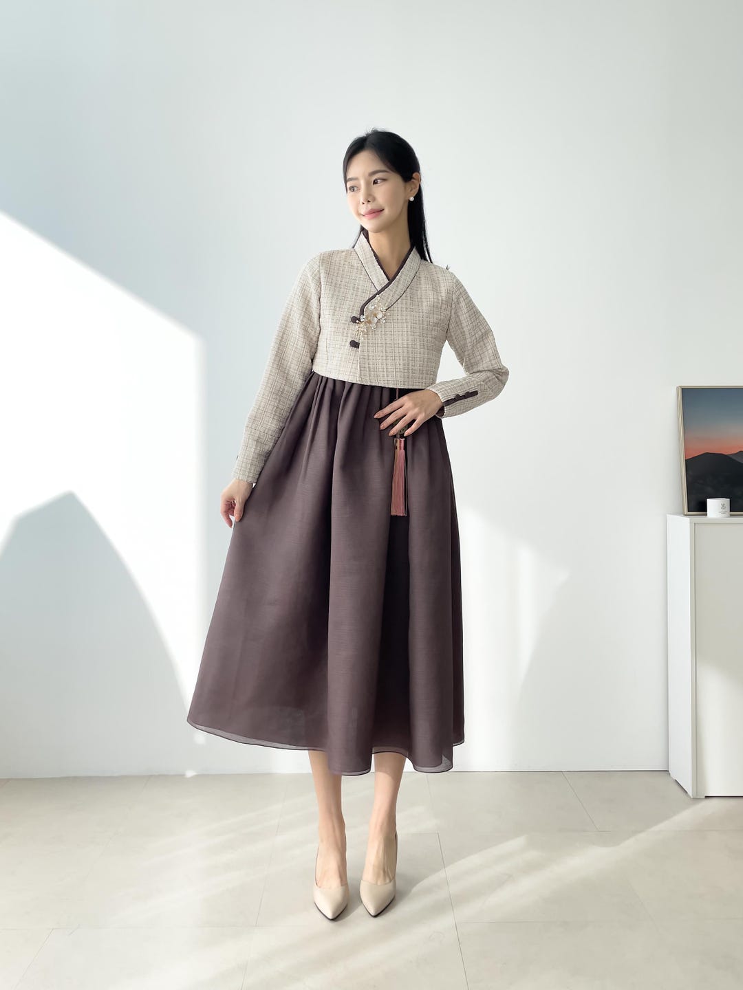 Korean Women's Modern Hanbok Daily Hanbok for Fall and Winter- Amigo - Etsy