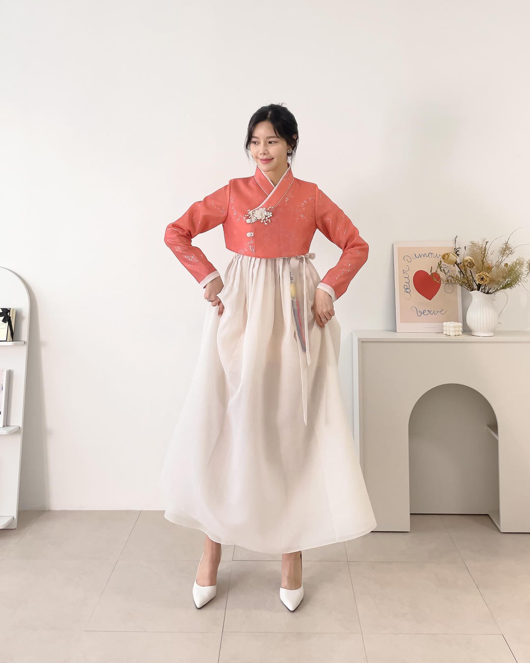 Korean Women's Modern Hanbok Daily Hanbok for Spring-lavien - Etsy