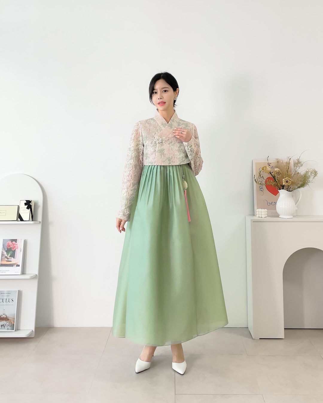 Korean Women's Modern Hanbok Daily Hanbok for Spring- Dallas - Etsy