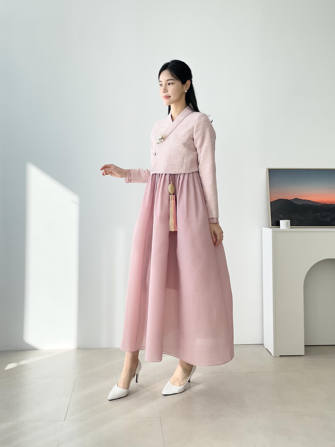 Korean Women's Modern Hanbok Daily Hanbok for Fall and Winter- Sunshine ...