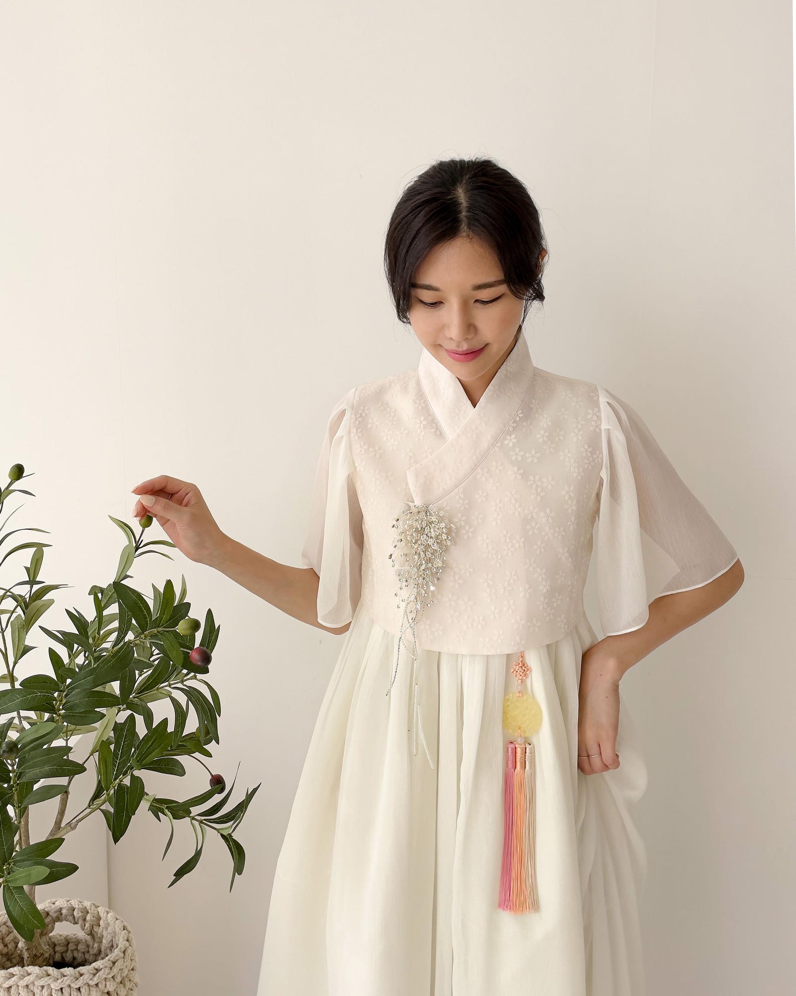 Korean Women's Modern Hanbok Daily Hanbok for Fall and Winter- Silvia ...