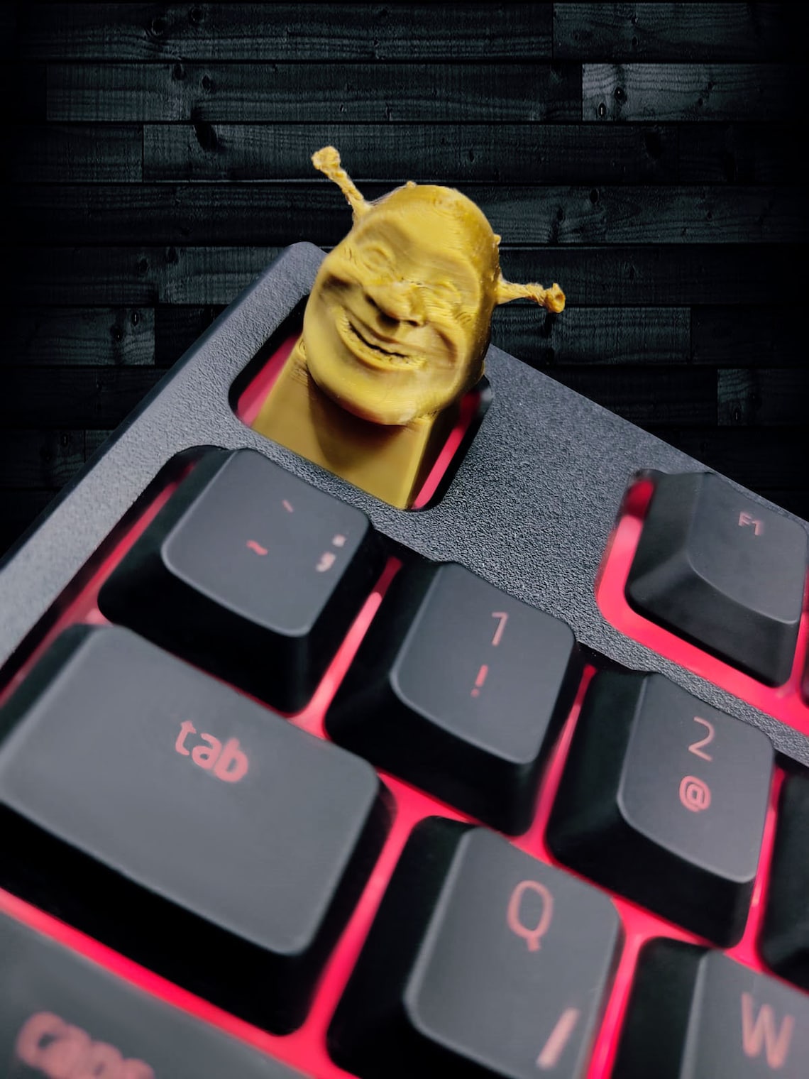 Shrek Keycap 3D Printed For Mechanical Keyboard FREE Keycap | Etsy