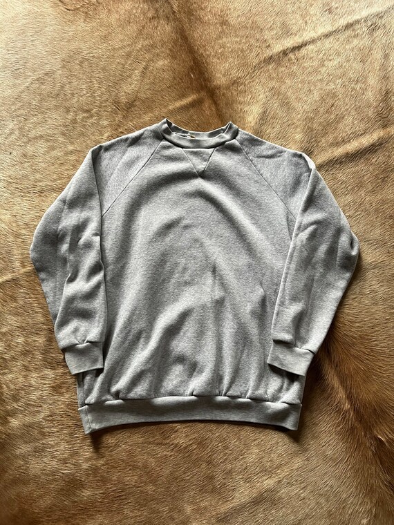 vintage grey sweatshirt - Gem