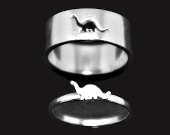 Dinosaur Matching Rings - Etsy
