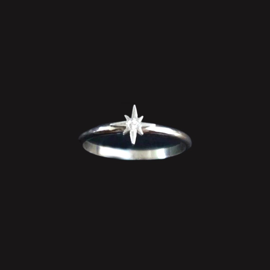 Astral Star Rings for Women Set Silver Rings Set for Women - Etsy