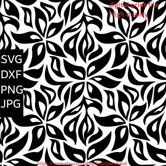 Pattern Geometric Shapes SVG Pattern Square PNG File Instant | Etsy