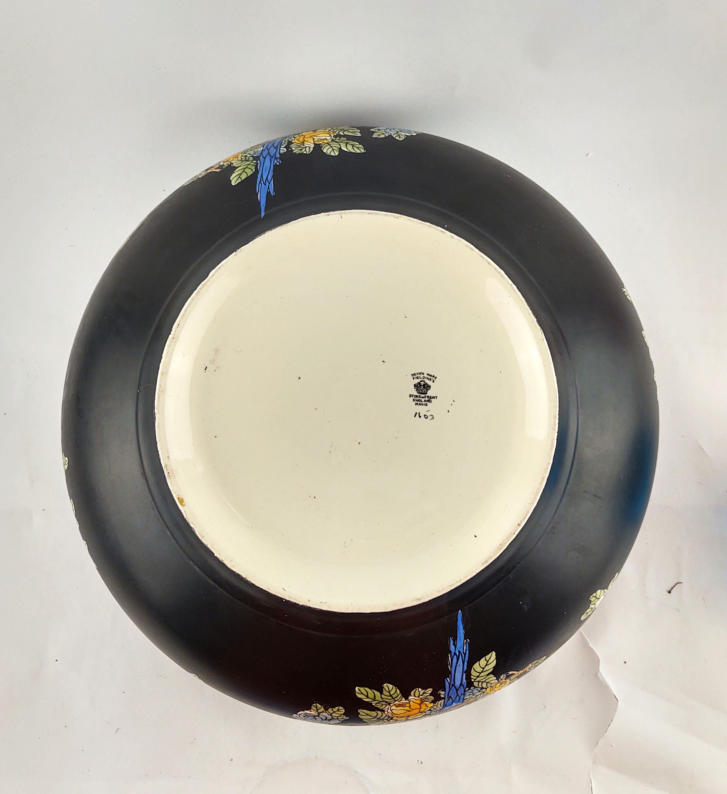 Crown Devon Ware Fieldings Stoke on Trent "mavis" - Large Chamber Basin ...