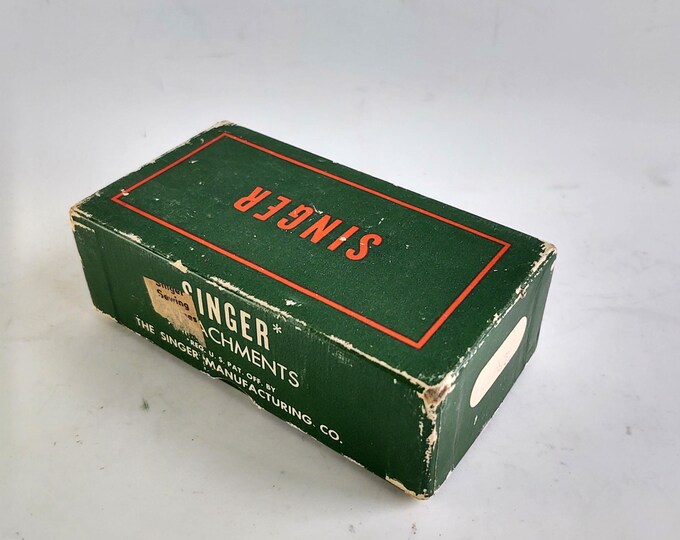 Singer Sewing Machine Attachments -vintage - Etsy