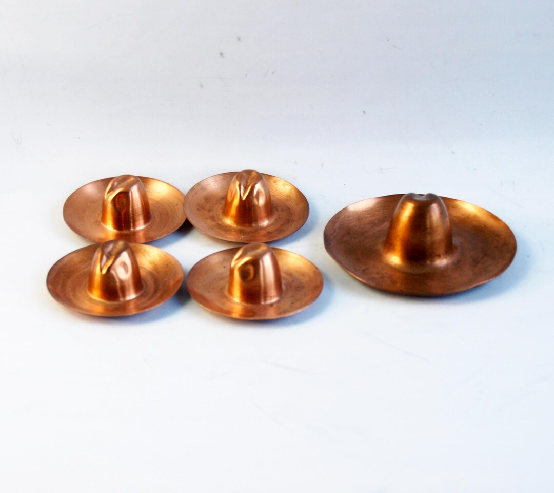 Copper Cowboy Hat - Sombrero - Vintage - Free Shipping - Etsy