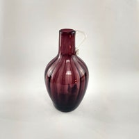 Red Encased Glass Pitcher - Etsy