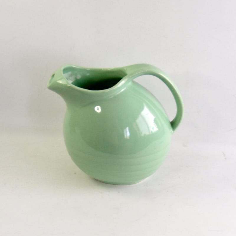 Jadeite Pitcher - Etsy