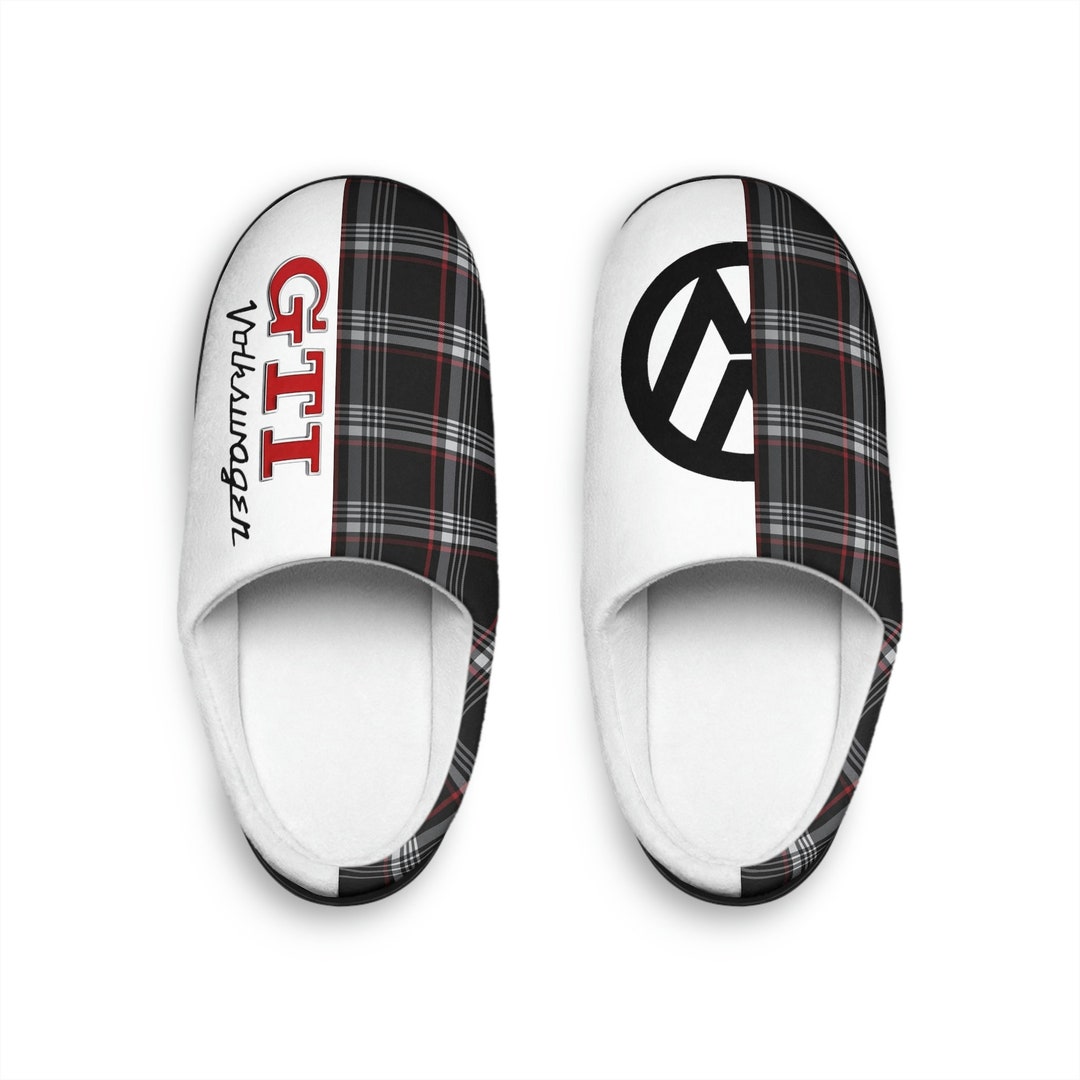 Men's Indoor Slippers VW GTI Design Logo Cars Volkswagen - Etsy UK