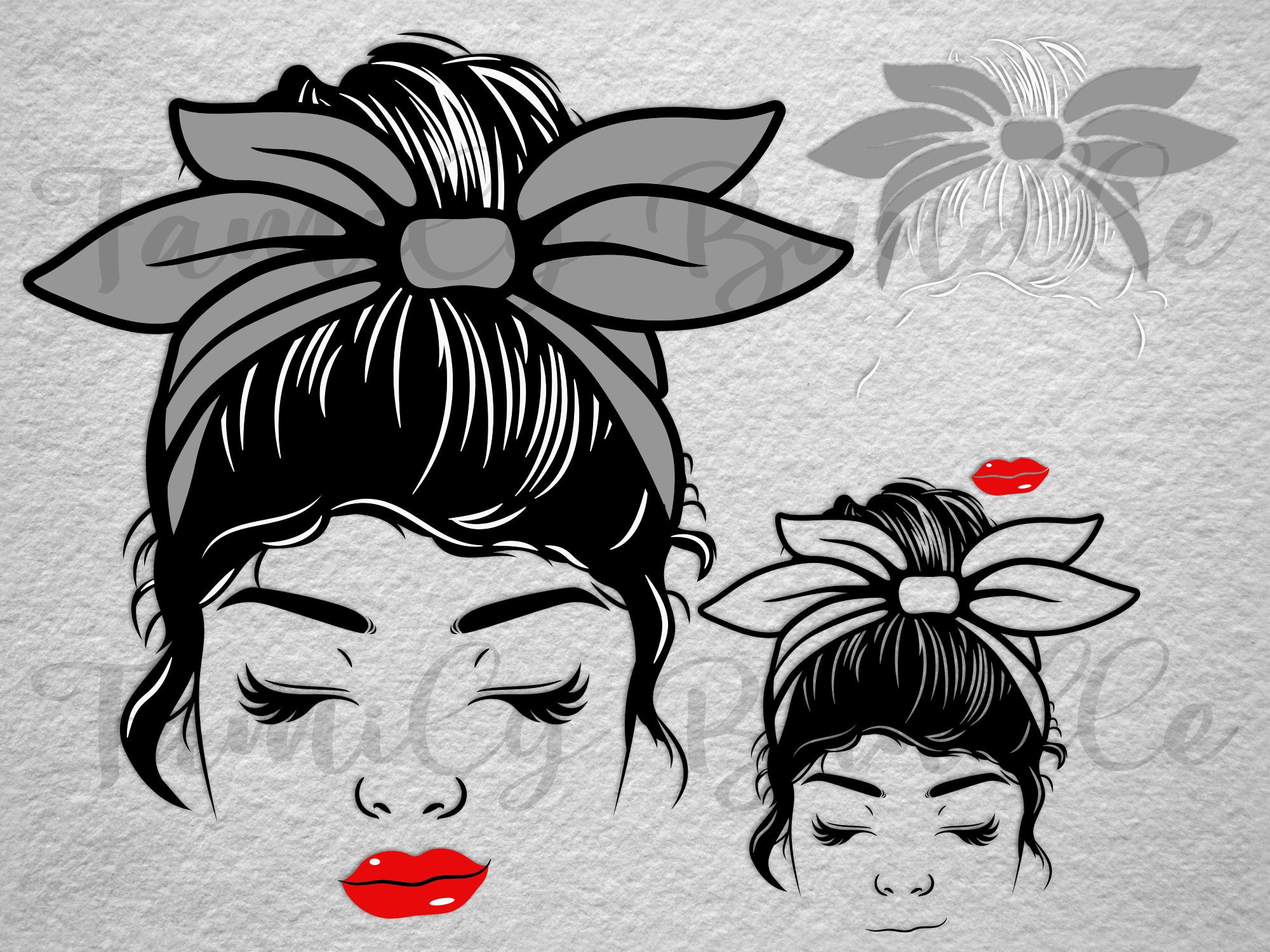 Messy Bun Svg Co Svg Law Enforcement Svg Correction Officer - Etsy