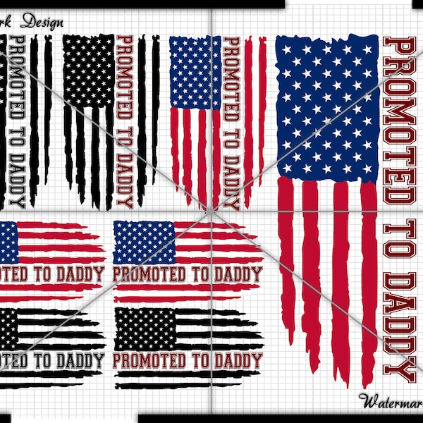 Daddy Flag Svg - Etsy