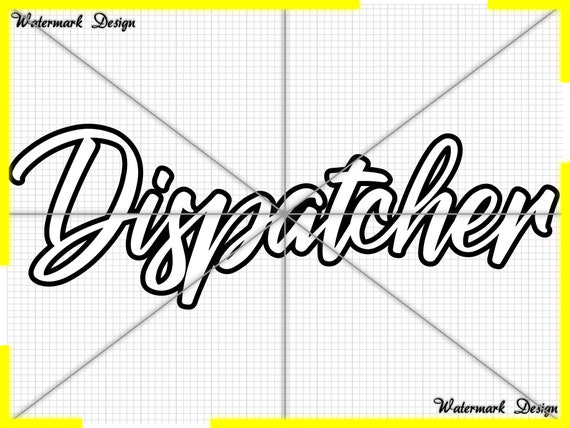 Dispatcher Svg 911 Dispatcherer Dispatch Svg Distressed | Etsy