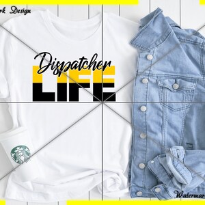 Dispatcher Life Svg, 911 Dispatcher Life , Dispatch Svg, Distressed ...