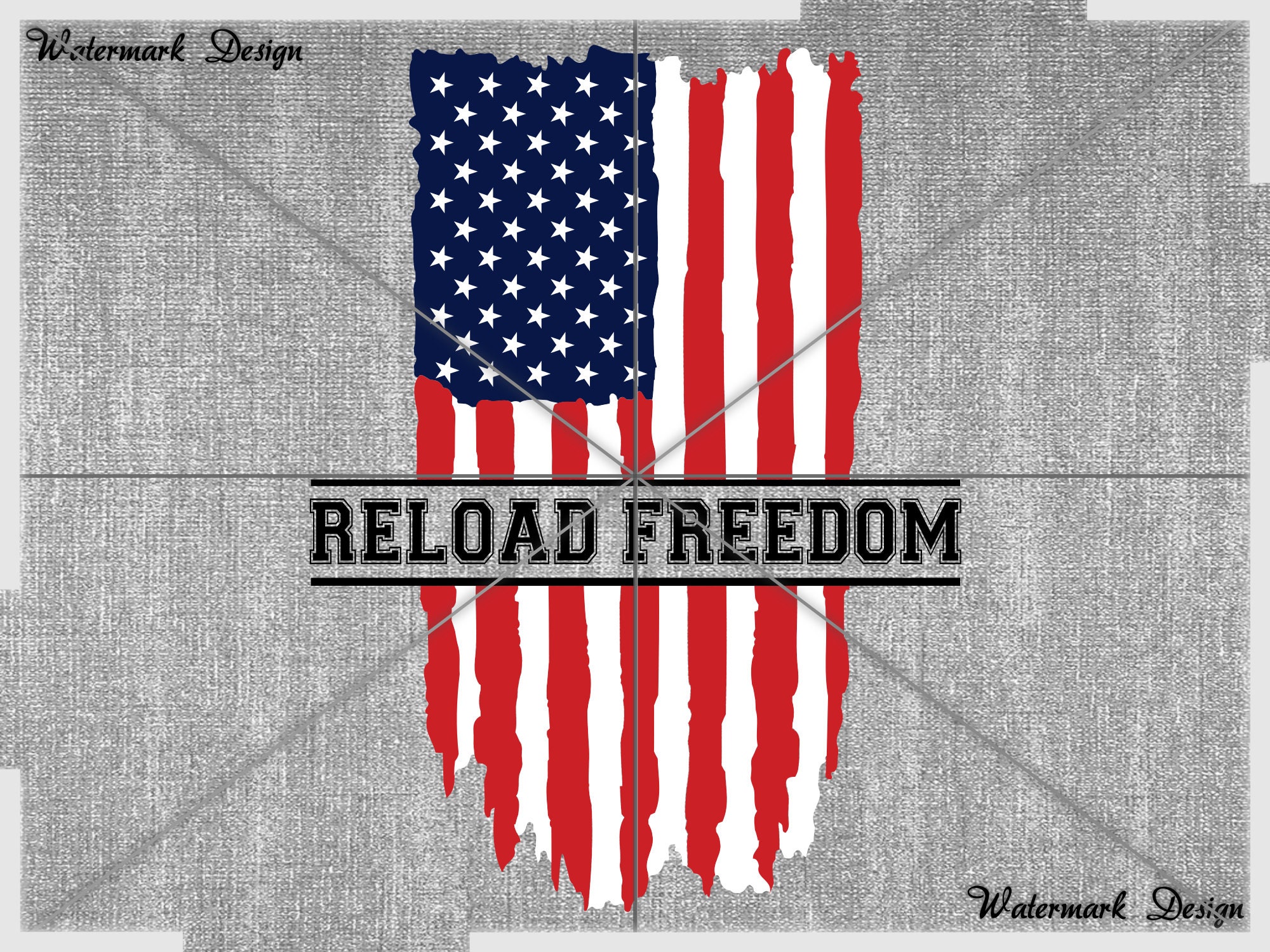 American flag distress RELOAD FREEDOM Distressed flag svg | Etsy
