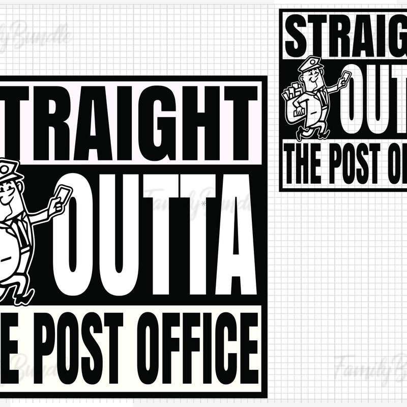 Postal Worker Svg - Etsy