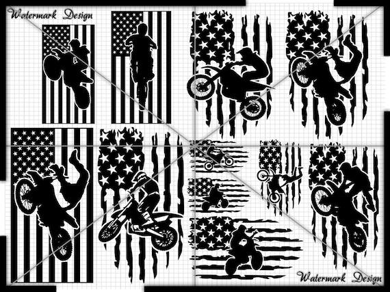 Dirt Competition Svg Dirt Motor Flag Distressted Vector | Etsy