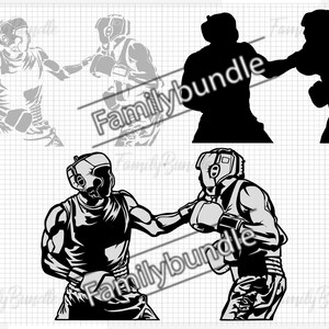 Fighting Boxing Vintage Svg Boxing Boxing Clipart Boxing Gloves Svg ...