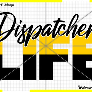Dispatcher Life Svg, 911 Dispatcher Life , Dispatch Svg, Distressed ...