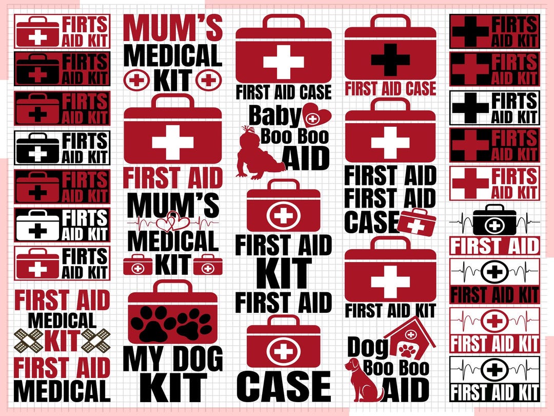 First Aid Svg, First Aid Symbol Svg, Emergency Kit Svg, Emergency ...