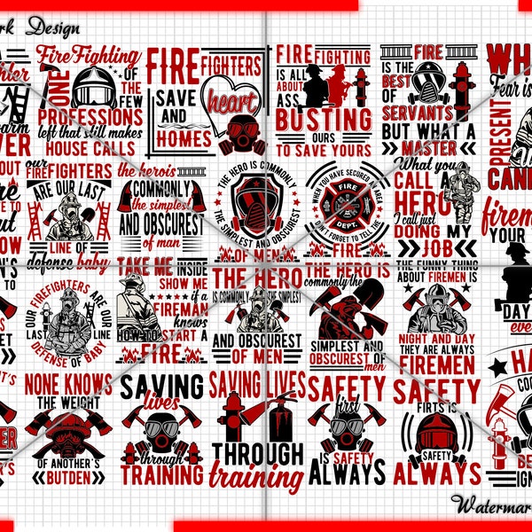 Fire Fighter - Etsy