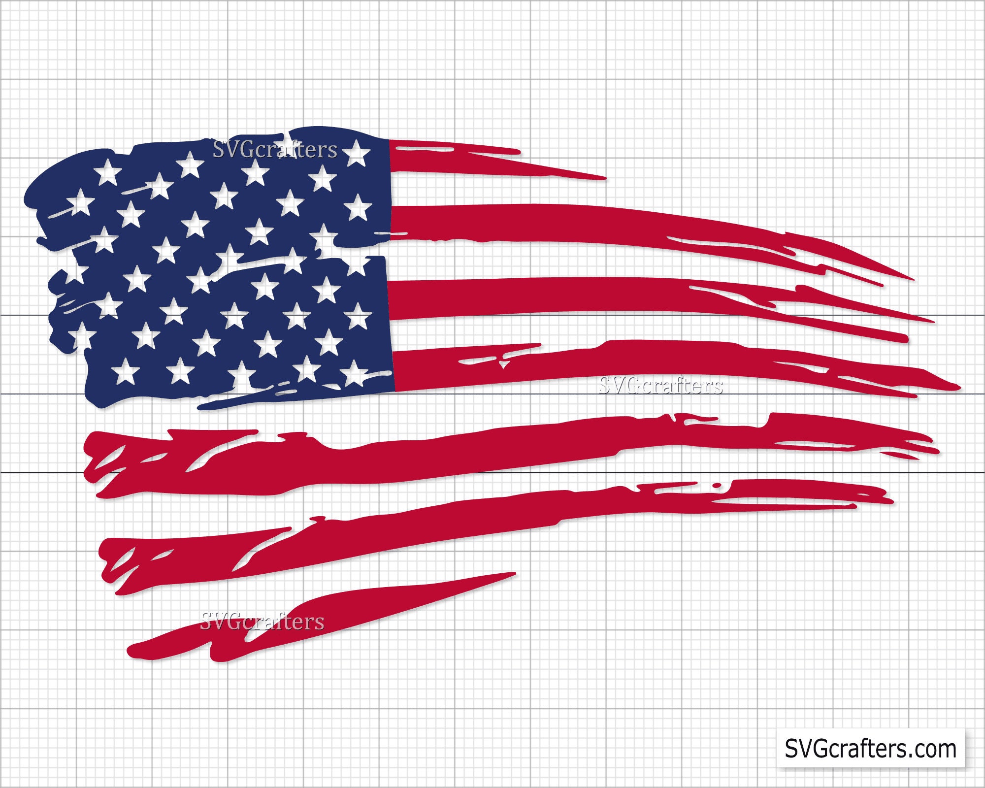 Bundle American Flag Svg Us Flag Svg USA Flag Clipart - Etsy