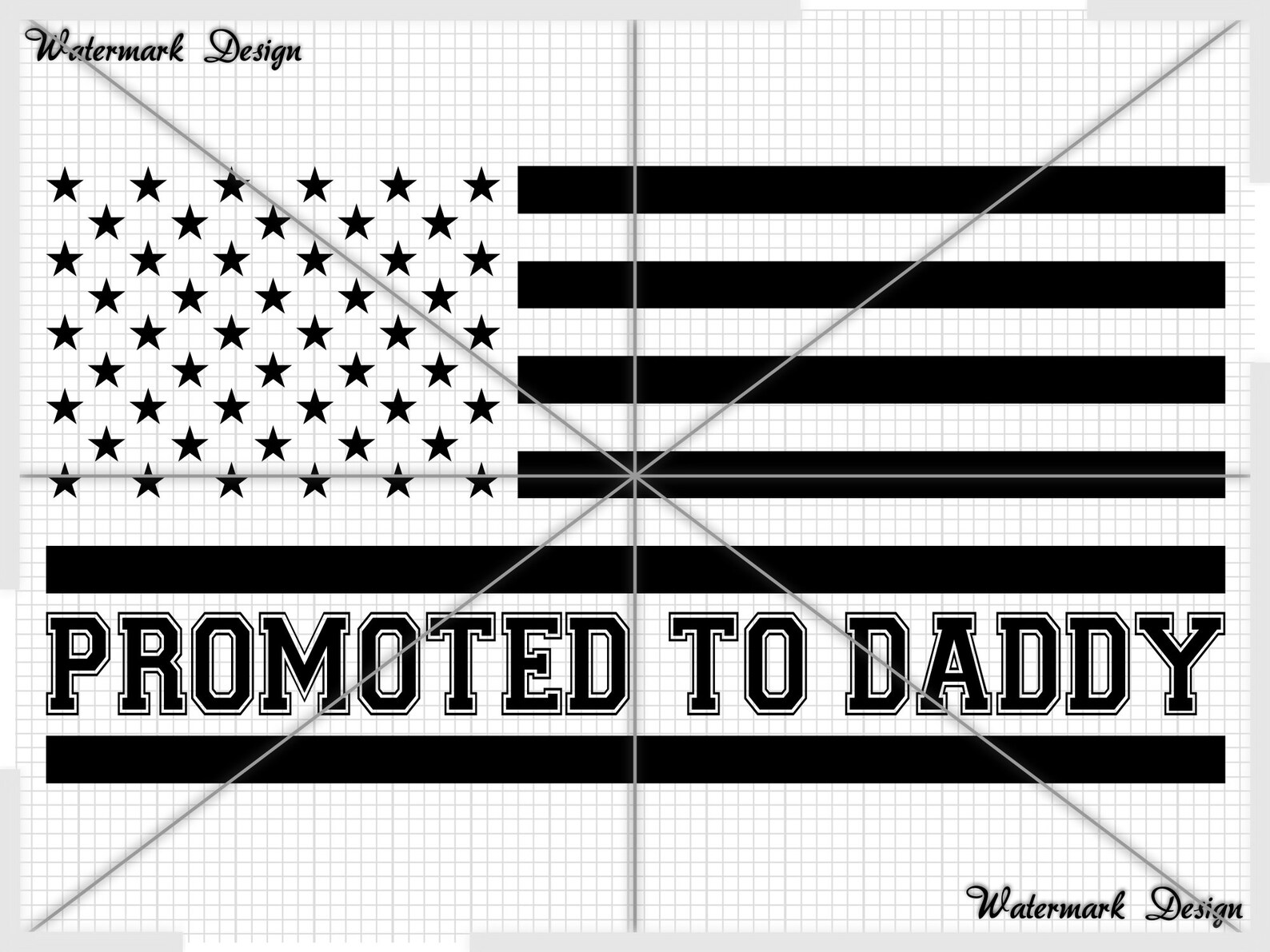 American Distress Flag PAPA, Promoted to Daddy, Best Ever Dad ...