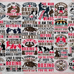 Boxing Bundle SVG, Boxing SVG, Boxing Gloves SVG, Boxer Svg, Boxing Svg ...