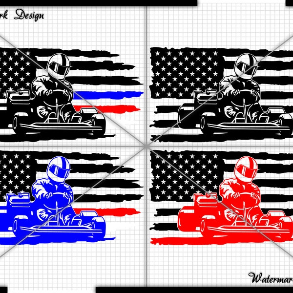 Go Kart Svg - Etsy