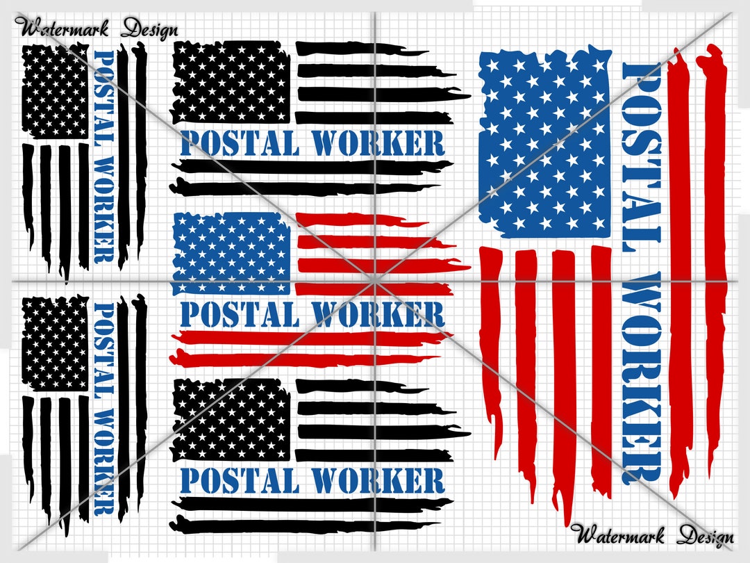 Postal Worker Svg, Post Office Worker Svg, Mail Man Svg, Post Office ...