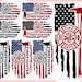 Fire Fighter Distressed Flag Logo Fire Fighter Background Axe Font ...