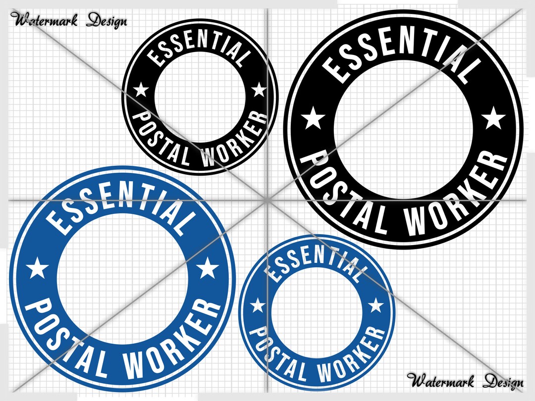 Essential Worker SVG, Postal Worker Svg, Post Office Worker Svg, Mail ...