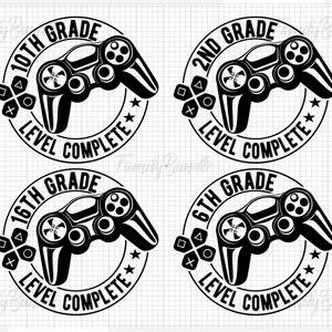 Level Complete Svg, Grade Svg, Second Grade Svg, Back to School Svg ...