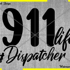 Dispatcher Life Svg 911 Dispatcher Life Dispatch Svg | Etsy