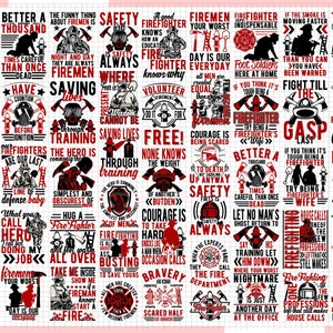 Fire Fighter Design Bundle, Fire Fighter Svg, Firefighter Flag Svg ...