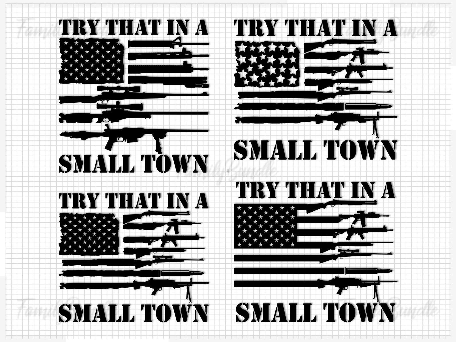 Try That in a Small Town Svg, Try That Svg, Small Town Svg, in a Small ...