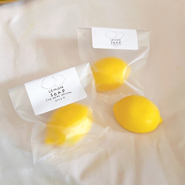 Lemon Soap - Etsy
