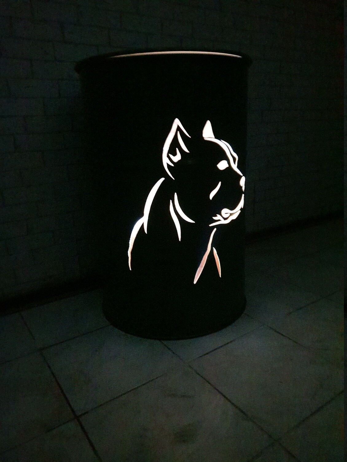 Fire Ton Pit Bull Fire Set Fire Bowl Fire Bowl Decoration Gift Barrel ...