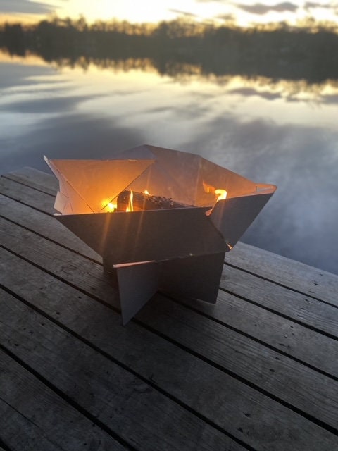 Hand-crafted Steel Firepit - Etsy