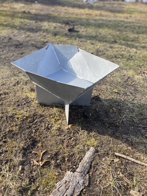 Hand-crafted Steel Firepit - Etsy